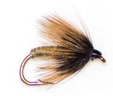 greenwells spider traditional wet fly from fish fishing flies