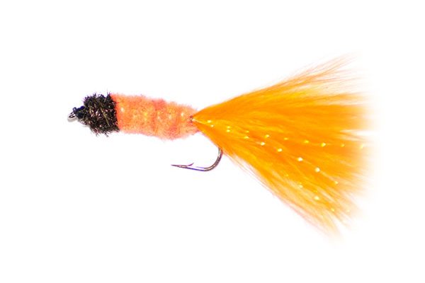 Orange cormorant traditional lure from fish fishing flies ltd