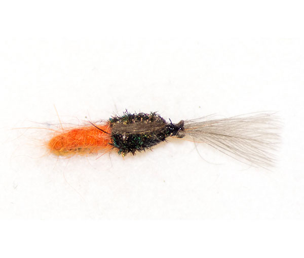 shuttlecock-buzzer-orange-top - Fish Fishing Flies