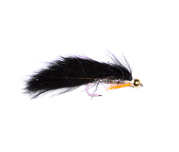 black-minkie-pearly-body-goldhead-r - Fish Fishing Flies