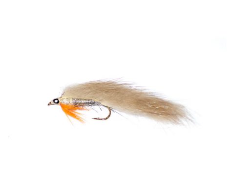 natural minkie pearly body Lure traditional minkie type fishing fly
