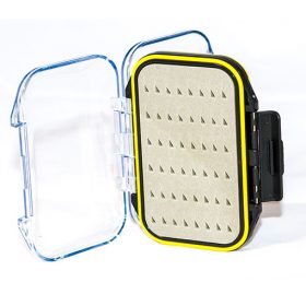 Waterproof Acrylic Fly Box ( holds 96 standard flies) With 24 epoxy buzzers