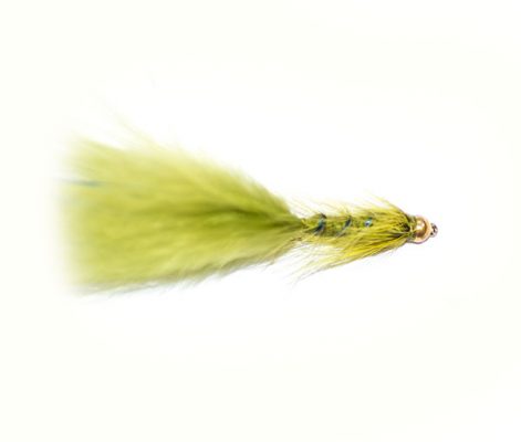 Blue flash damsel goldhead from guys at fish fishing flies