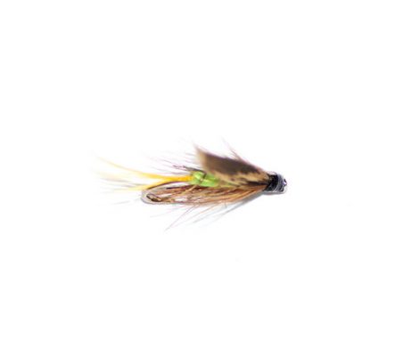 Green fluorescent invicta traditional wet fly pattern from guys at fish ...