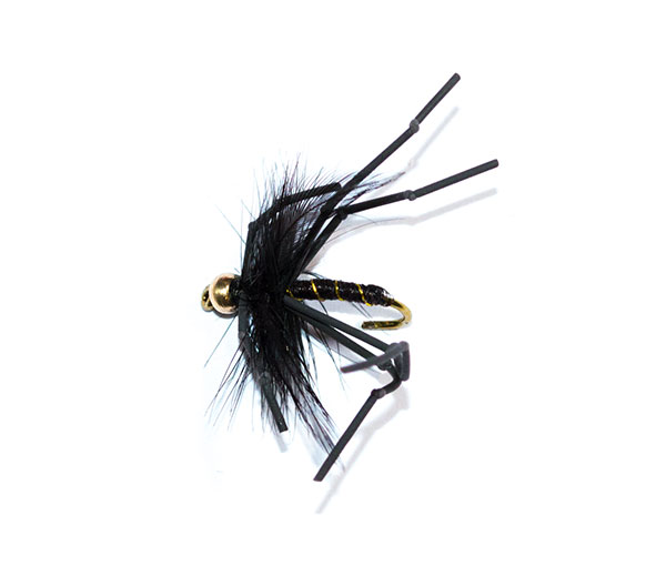 black-daddy-long-legs-rubber-legs-l - Fish Fishing Flies