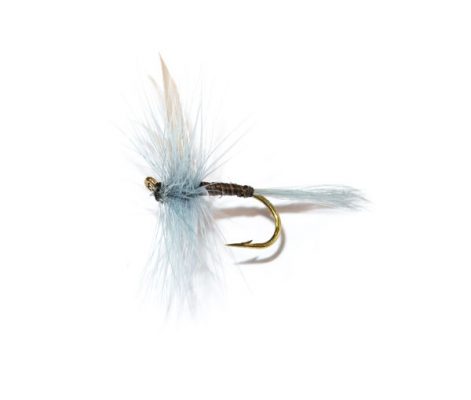 Blue Upright Winged Dry Fly from the guys at fish fishing flies