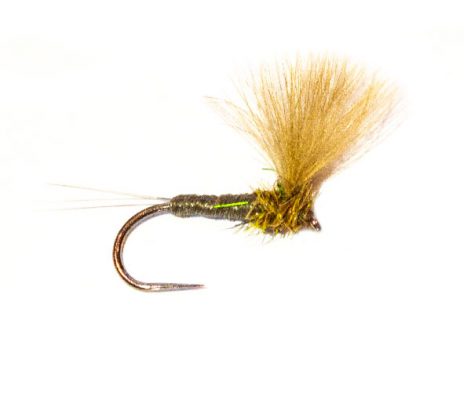 Olive Bunny Dun Baetis CDC Fishing Fly fishing flies online trout flies