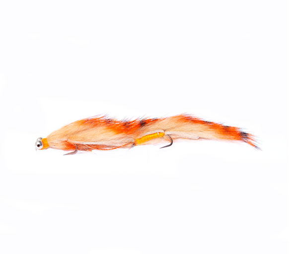 Orange Tiger CBE Snake Fishing Flies Trout Fishing Flies